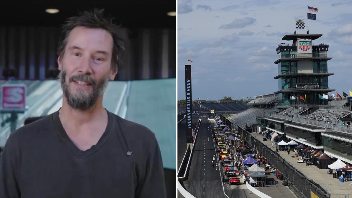 ¡De la pantalla grande al deporte motor! Keanu Reeves, listo para ...