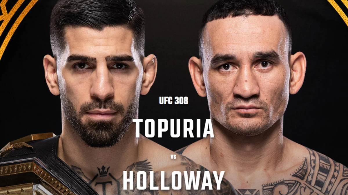 Ver en vivo online UFC 308: Ilia Topuria vs Max Holloway en directo