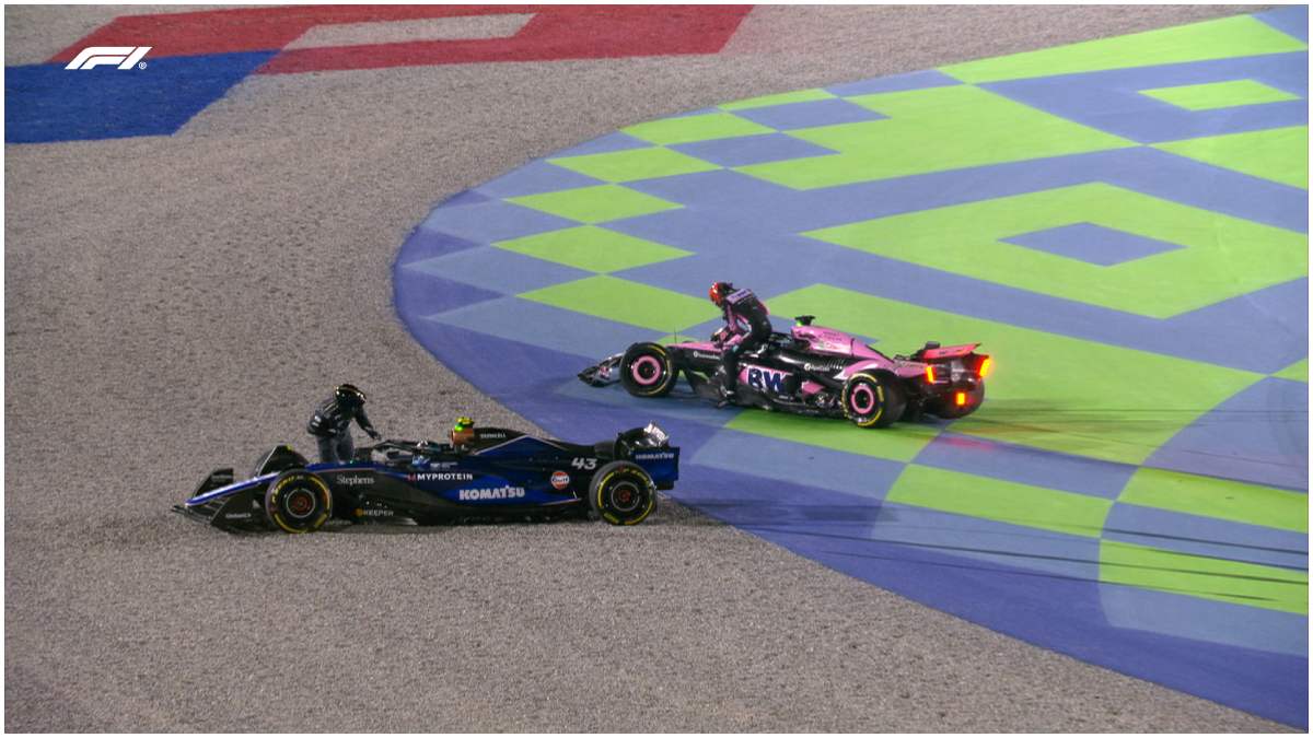 ¡Mala suerte! Franco Colapinto, fuera del GP de Qatar después de un ...