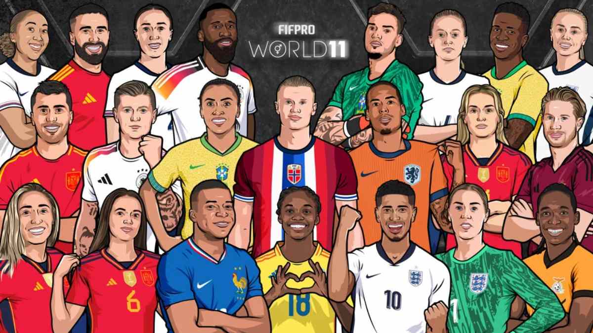 Real Madrid domina el FIFPRO World XI 2024; Messi, fuera por primera vez desde 2006 - ClaroSports