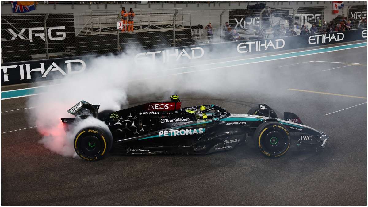 El emotivo adiós de Lewis Hamilton con Mercedes tras su cuarto puesto ... El emotivo adiós de Lewis Hamilton con Mercedes tras su cuarto puesto ...