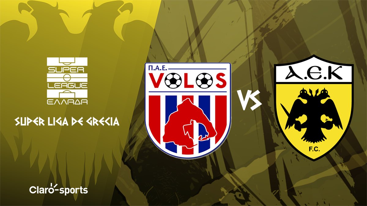 Volos NFC vs AEK Atenas, en vivo el streaming de la jornada 17 de la ...