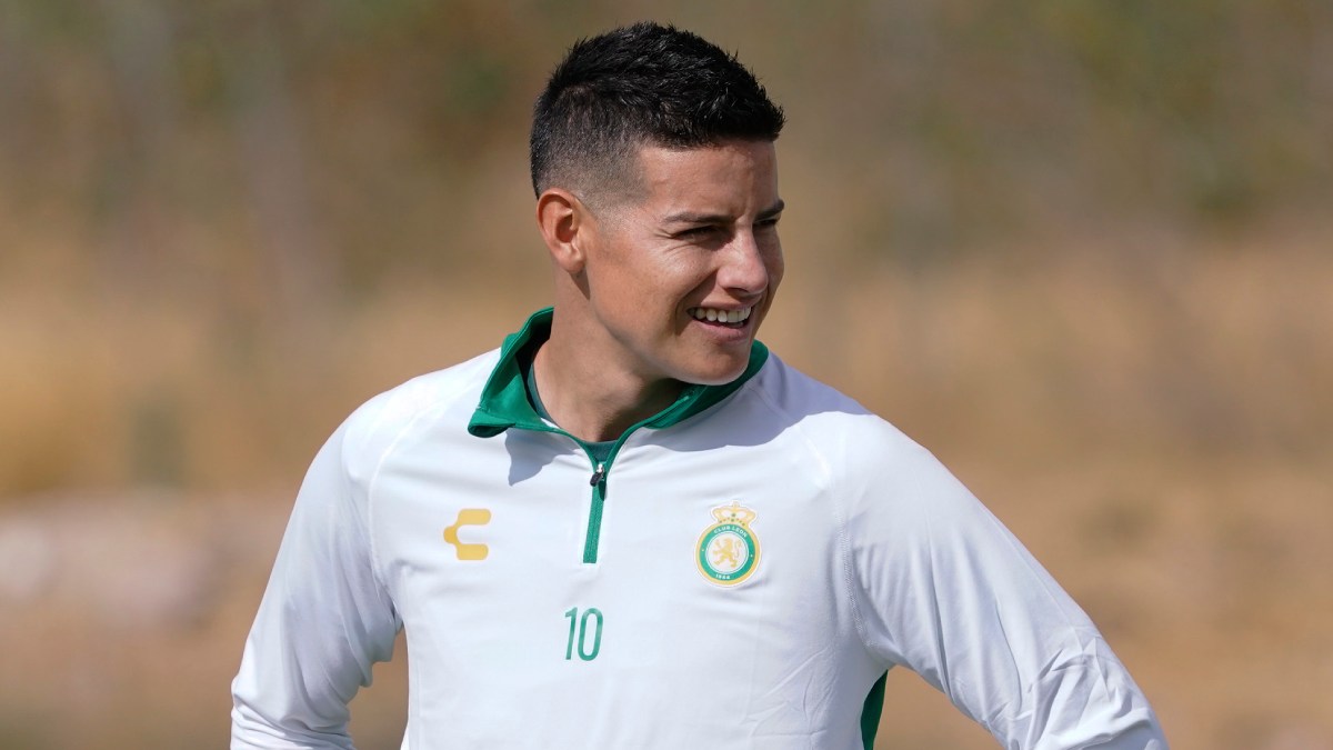 James se toma en serio su llegada al Club León - ClaroSports