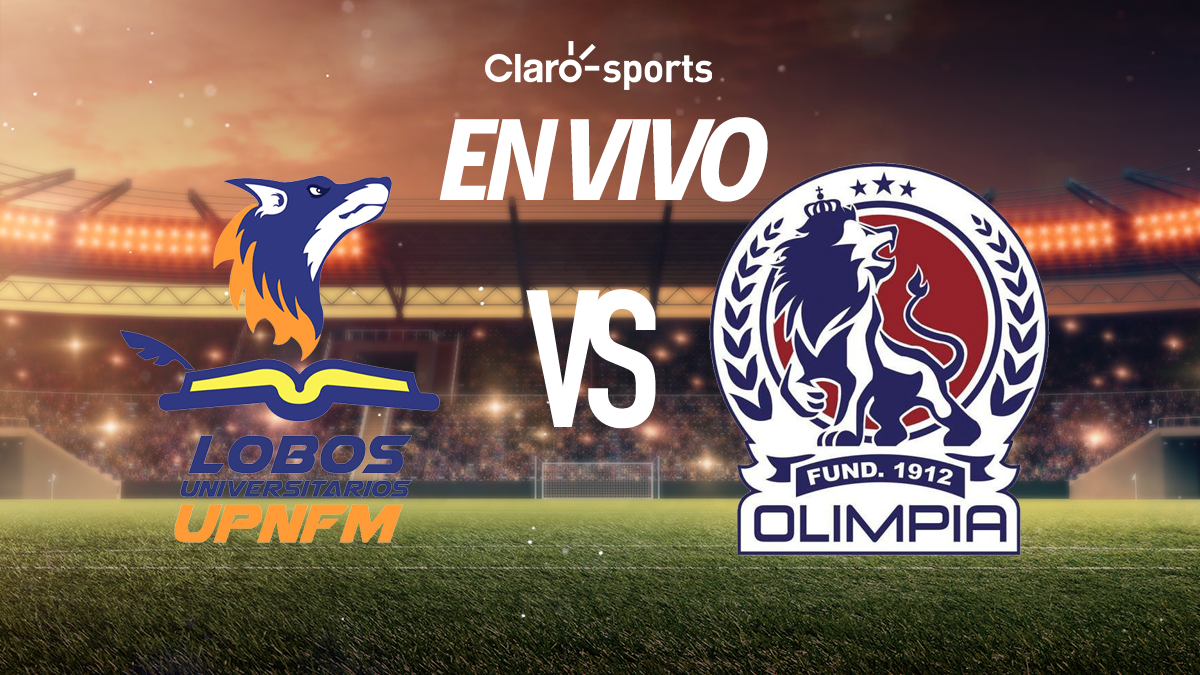 Lobos UPNFM vs Olimpia en vivo Clausura 2025 Liga de Honduras ...