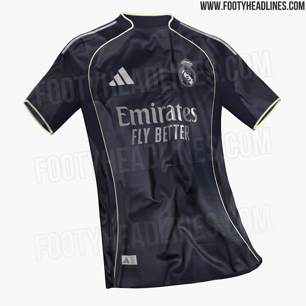 Filtran los que serían los nuevos uniformes del Real Madrid para la 25/26: como la del primer ...