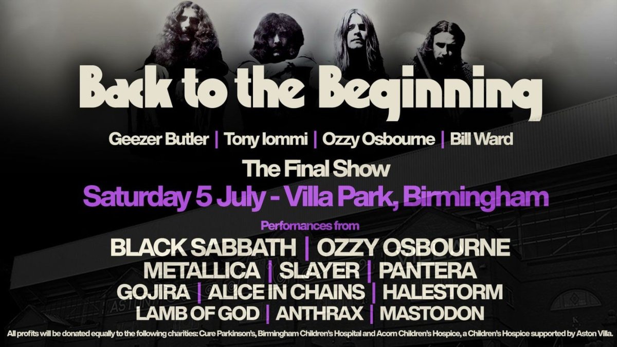 Black Sabbath último concierto: Ozzy Osbourne y compañía dicen adiós en la cancha del Aston ...