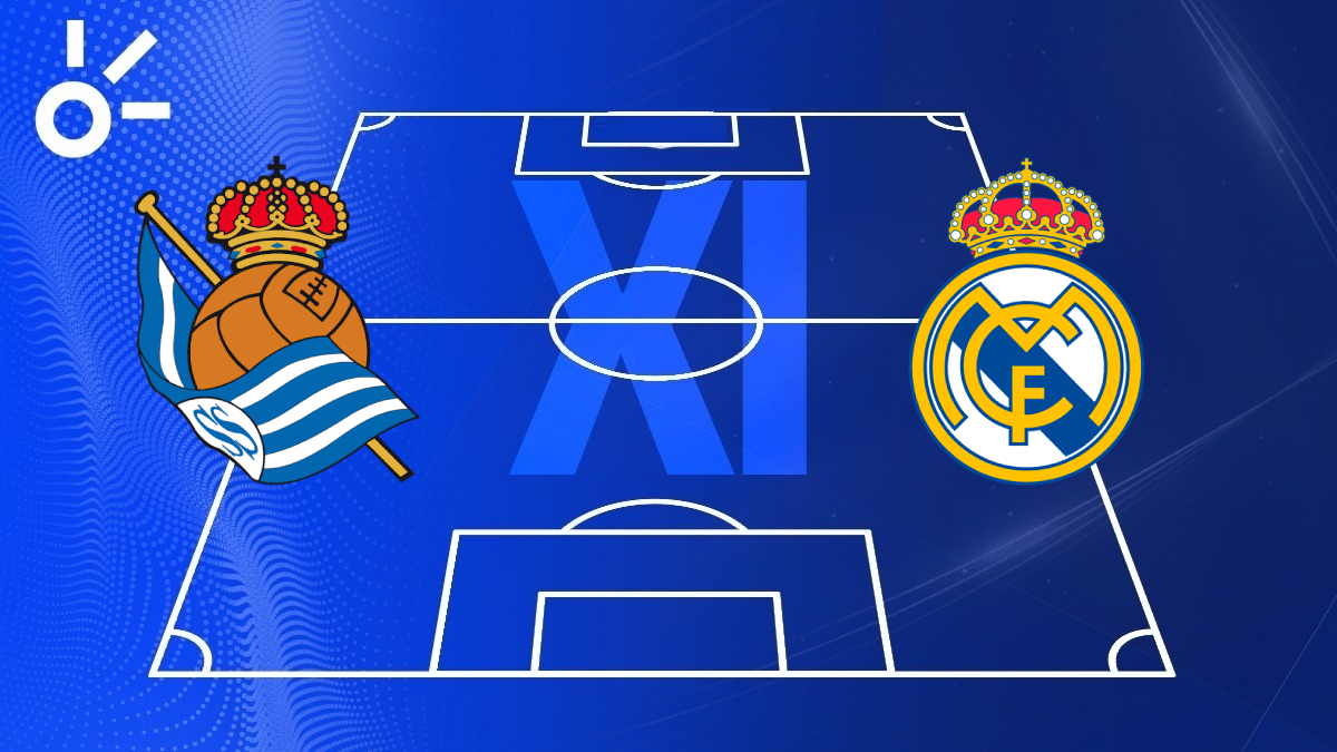 ¡Mbappé no juega! Alineaciones confirmadas del Real Sociedad vs Real Madrid por la semifinal de ...