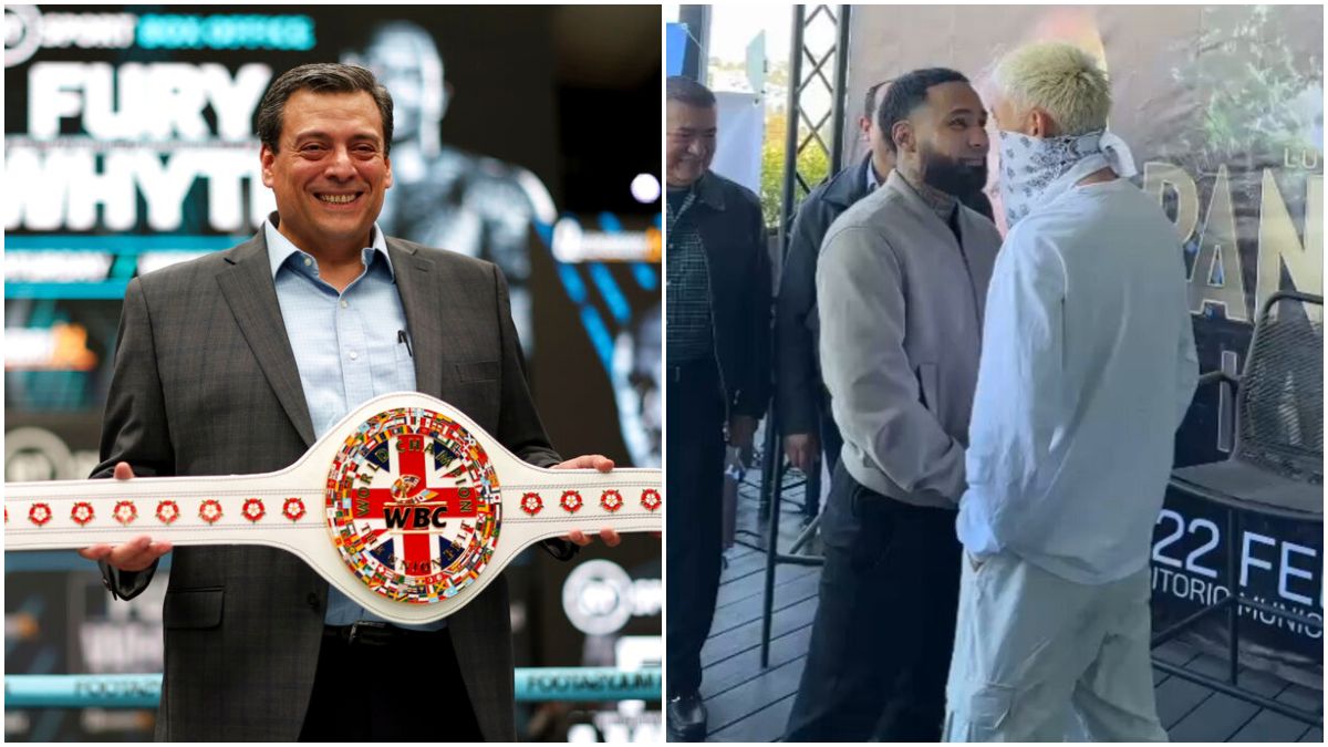 Mauricio Sulaimán regaña a Pantera Nery por pleito en el cara a cara ...