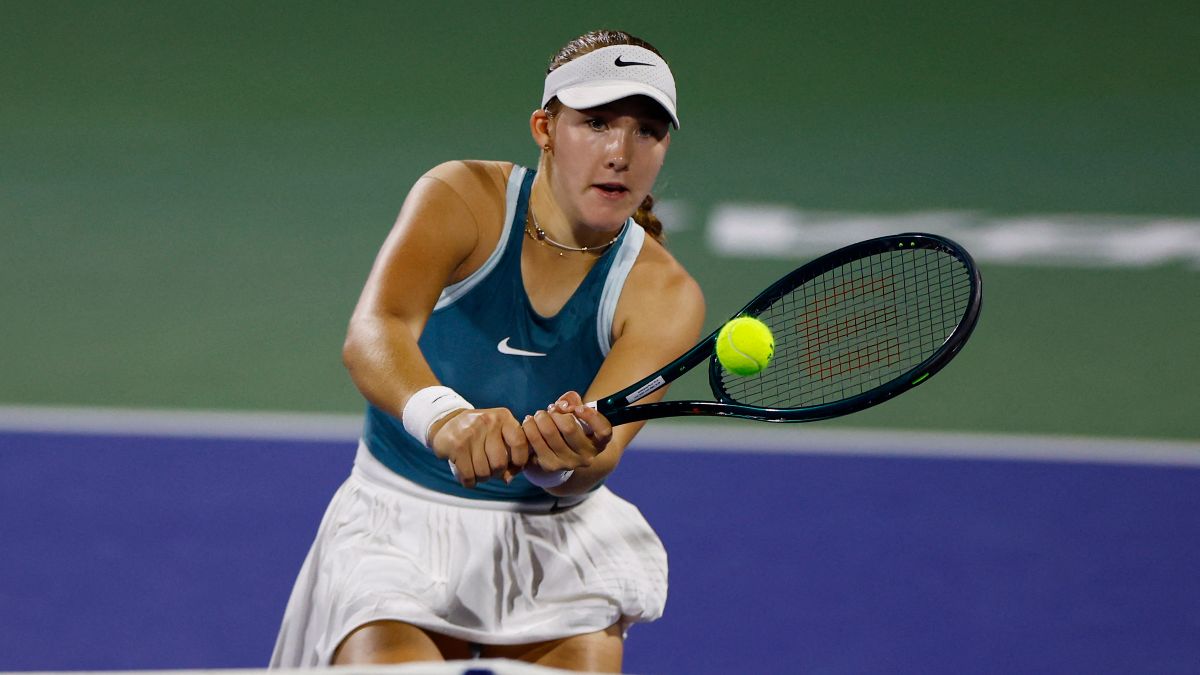 ¡Histórica! Mirra Andreeva se convierte en la finalista más joven de un WTA 1000 con victoria ...