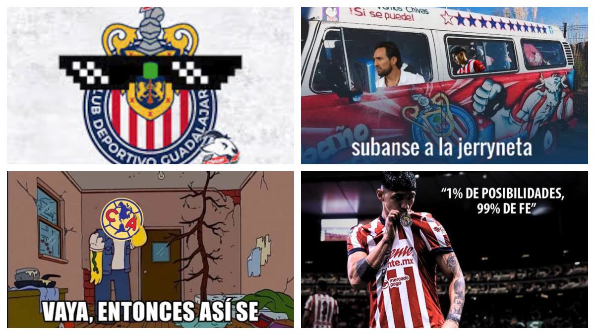 Las redes arden con el triunfo de Chivas ante América y los memes no se ...