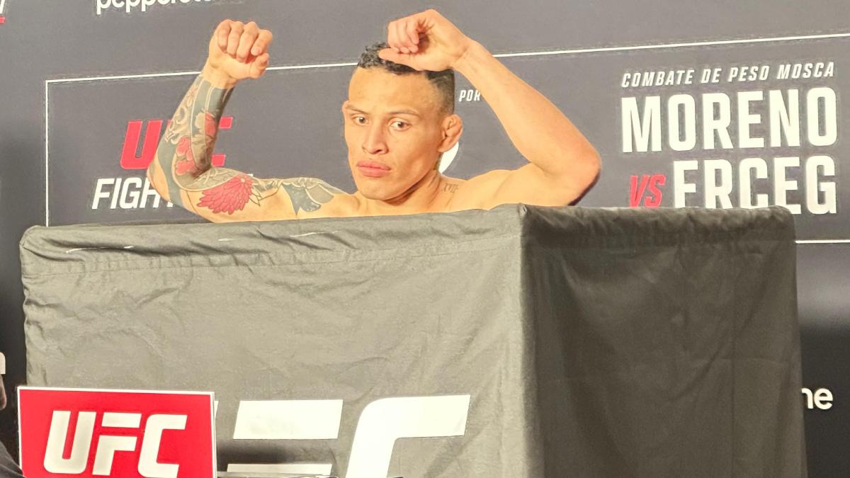 Lazy Boy Rodriguez no da el peso para su pelea de la UFC México 2025 ...