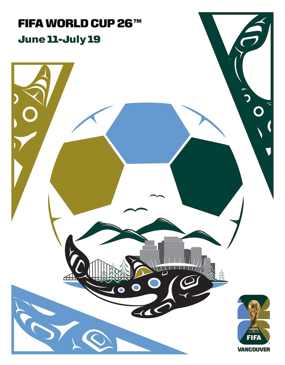 La FIFA lanza los pósteres oficiales de las sedes del Mundial 2026 ...