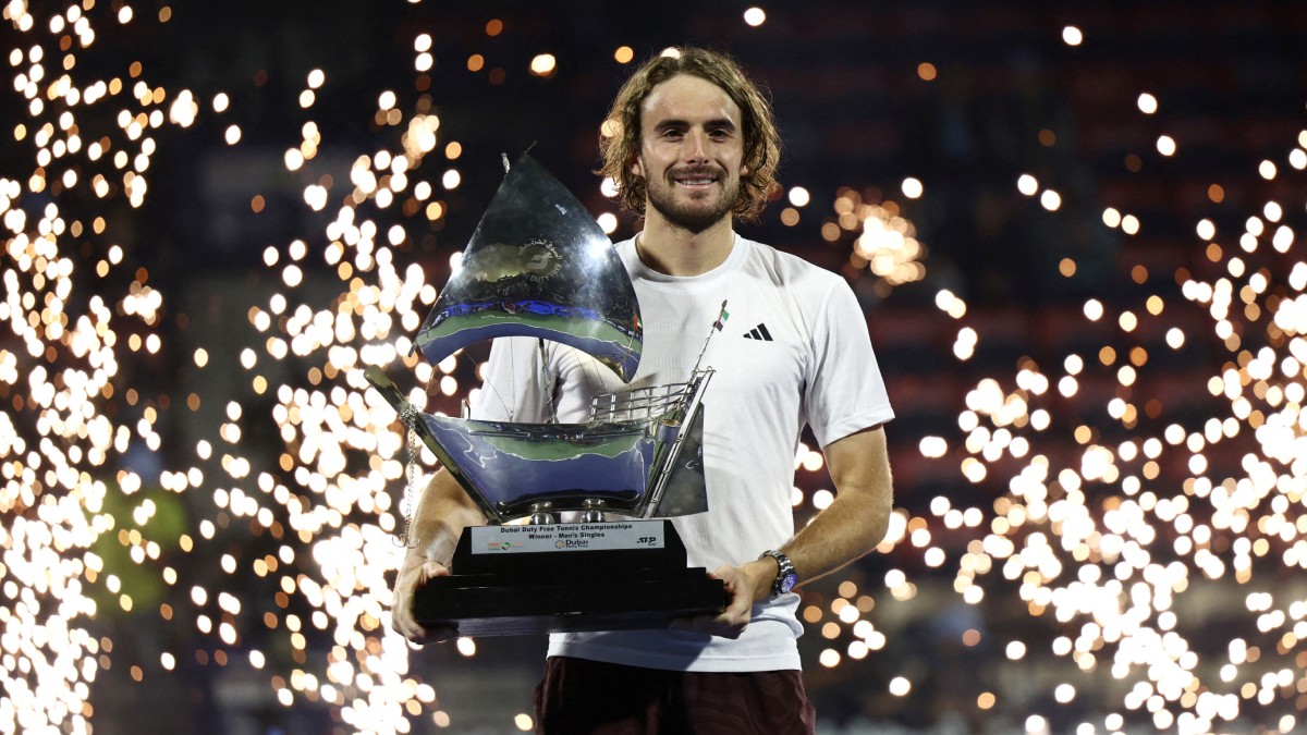 Stefanos Tsitsipas conquista el ATP 500 de Dubái y levanta su primer título en la categoría tras ...