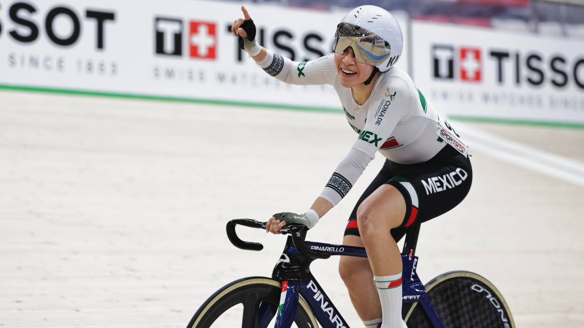 La mexicana, Yareli Acevedo, gana oro en la Copa de Naciones de Ciclismo de Pista en Turquía ...