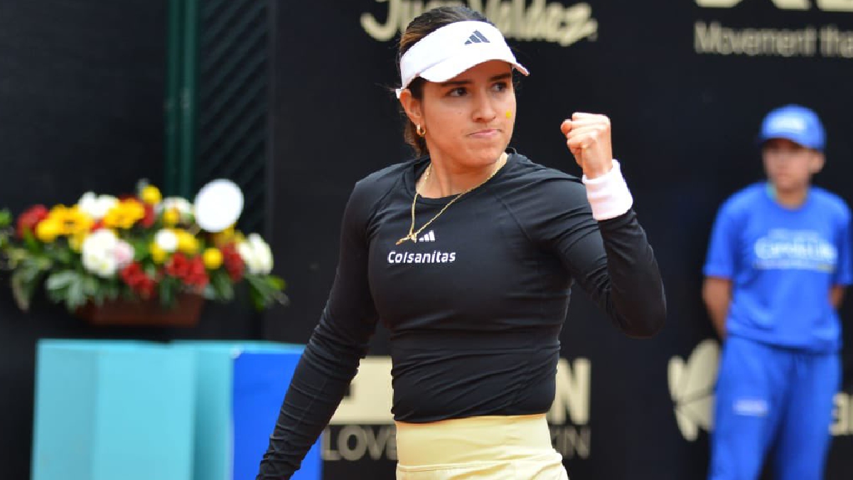 Camila Osorio se luce y va por el título de la Copa Colsanitas