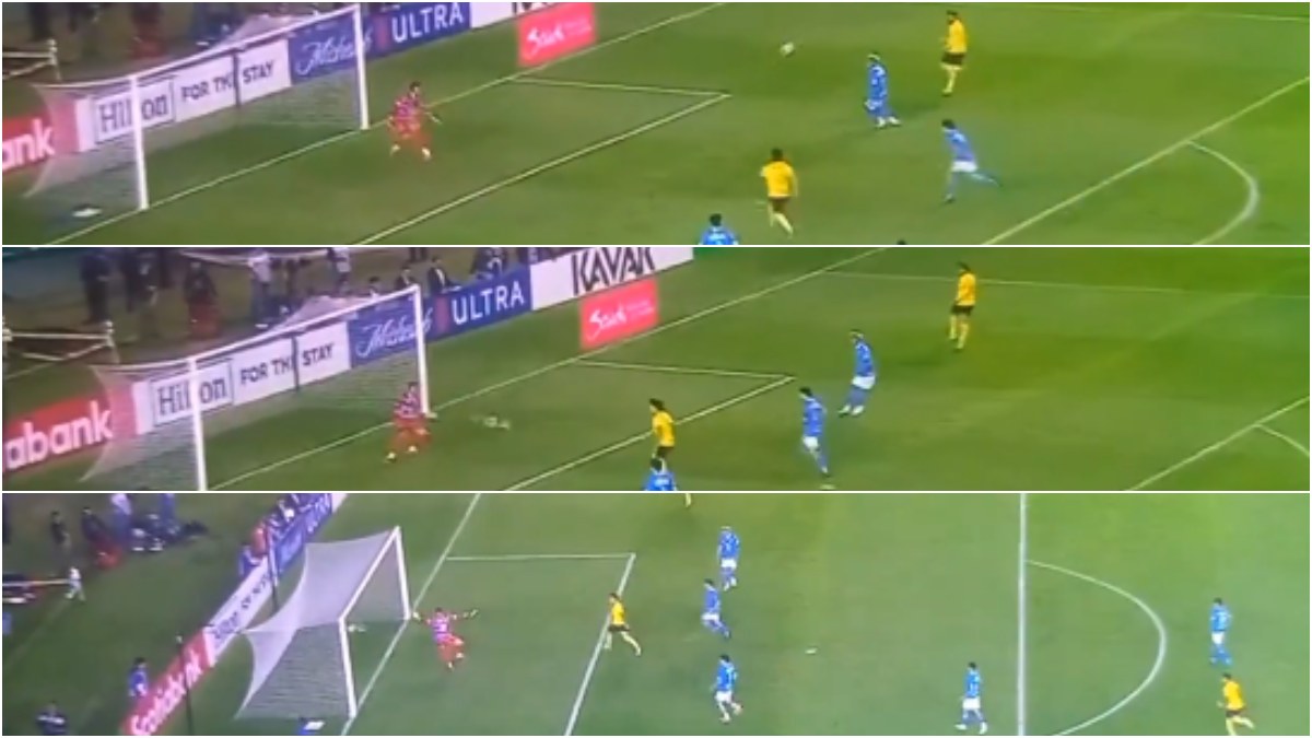 ¡Terrible falla de Zendejas! Deja ir el primer gol del América ante Cruz Azul en la ...