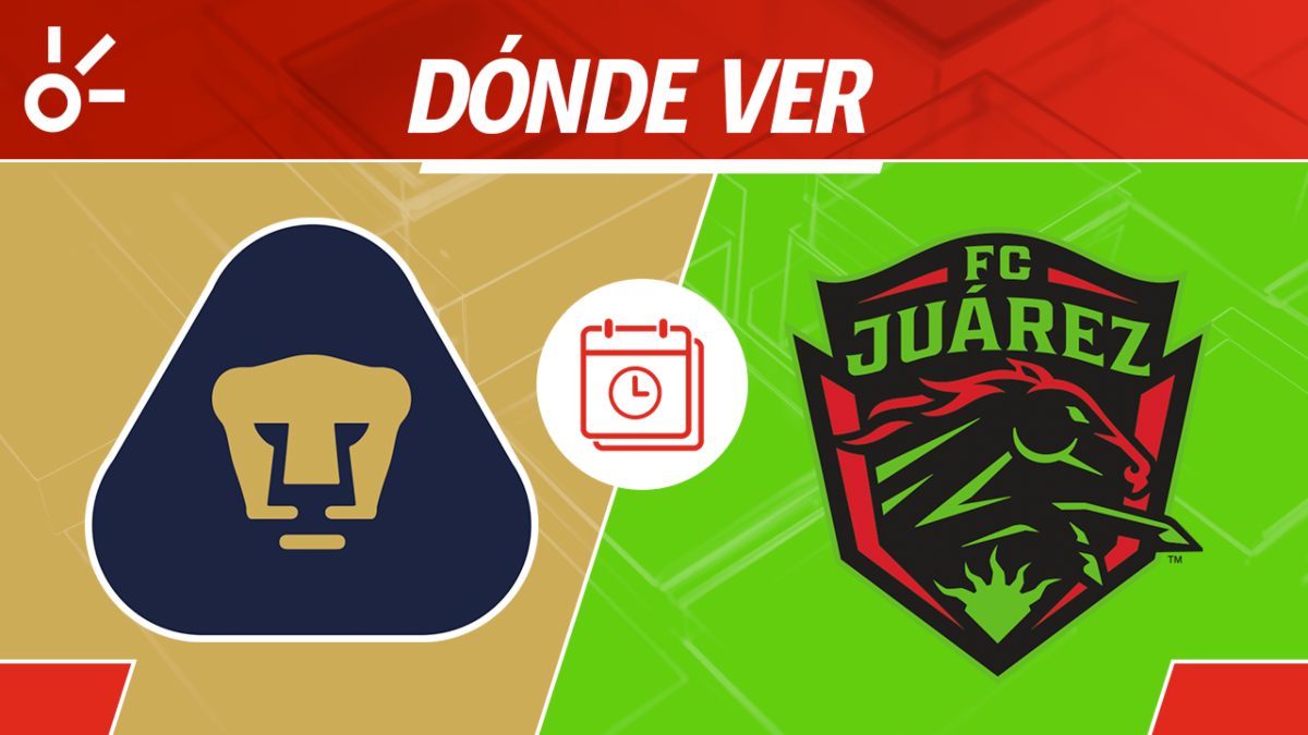 Pumas vs FC Juárez, en vivo: Horario y dónde ver el partido de la ...