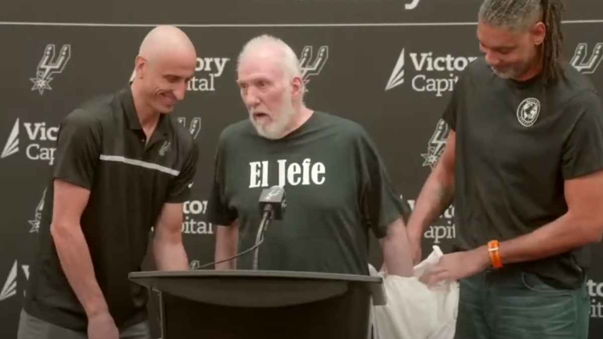 La primera genialidad del presidente Gregg Popovich: "Ya no soy el ...