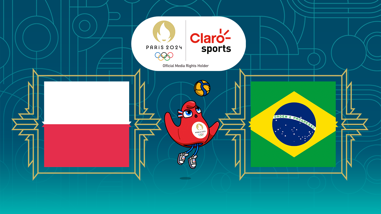 Ver en vivo online Polonia vs Brasil: Voleibol varonil Paris 2024